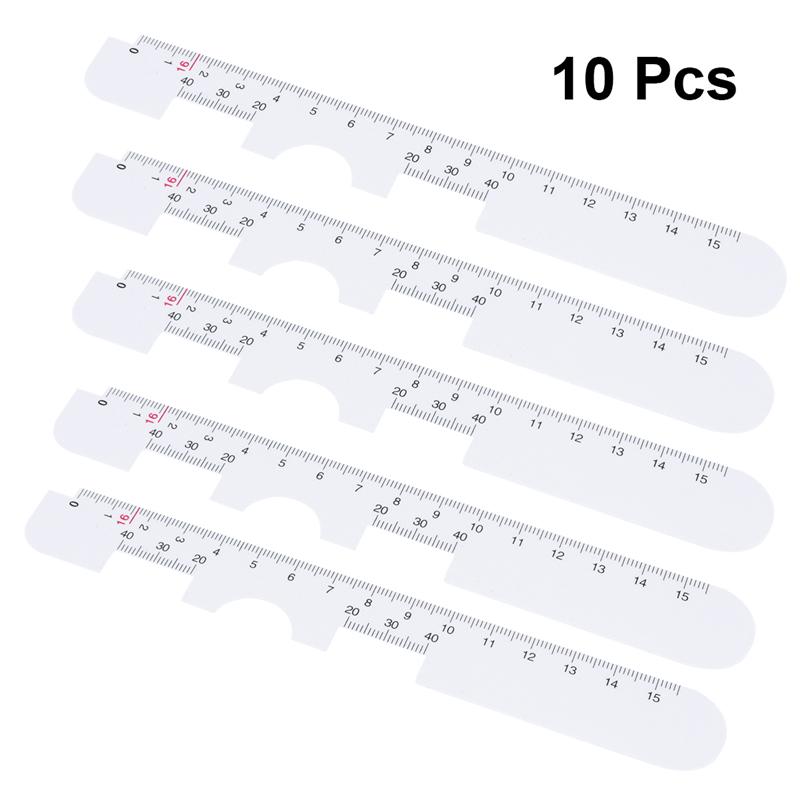 5/10pcs Plastic Optical PD Rulers Eye Pupil Distan... – Grandado