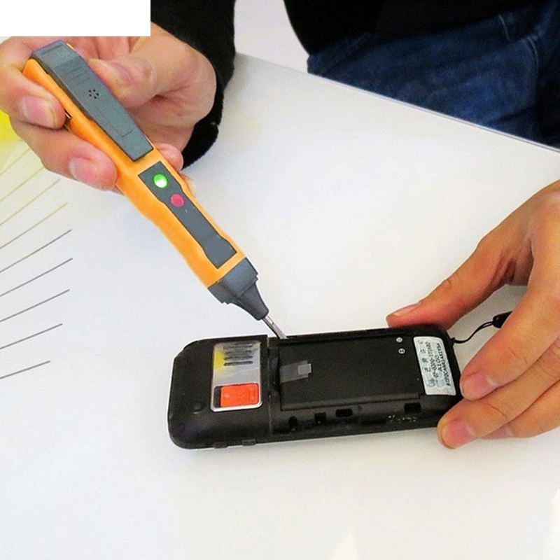 Probador de voltaje eléctrico de CA con luz LED, p... – Grandado