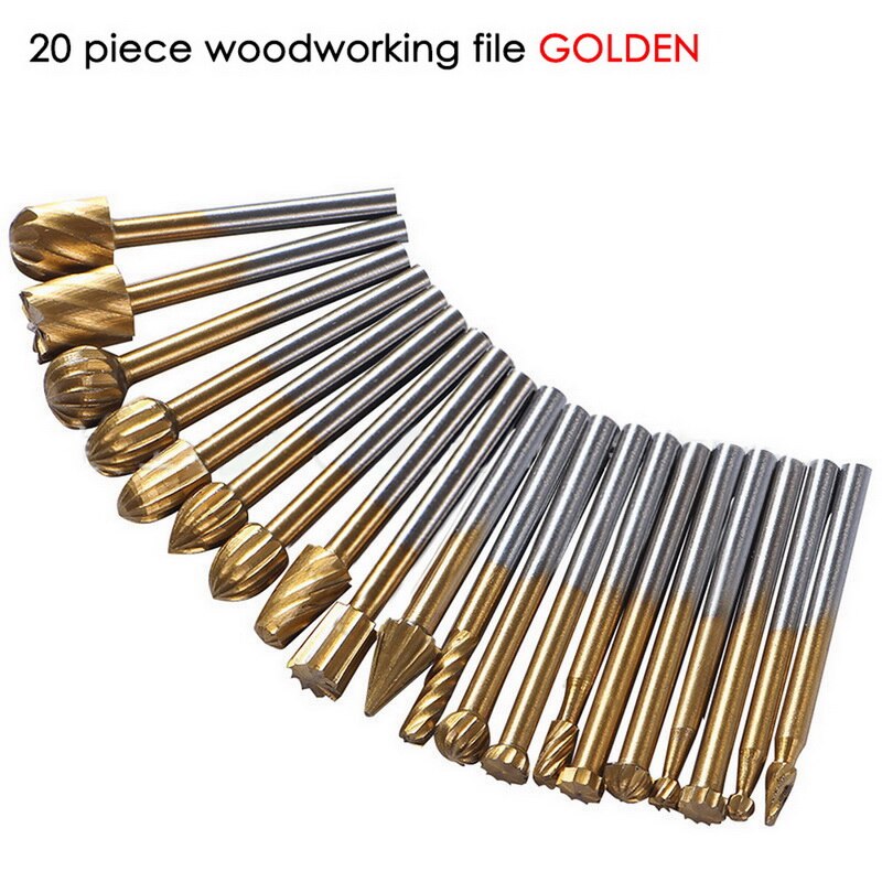 Hss Routing Frezen Burr Set 3Mm 1/8 Inch Schacht V... – Grandado