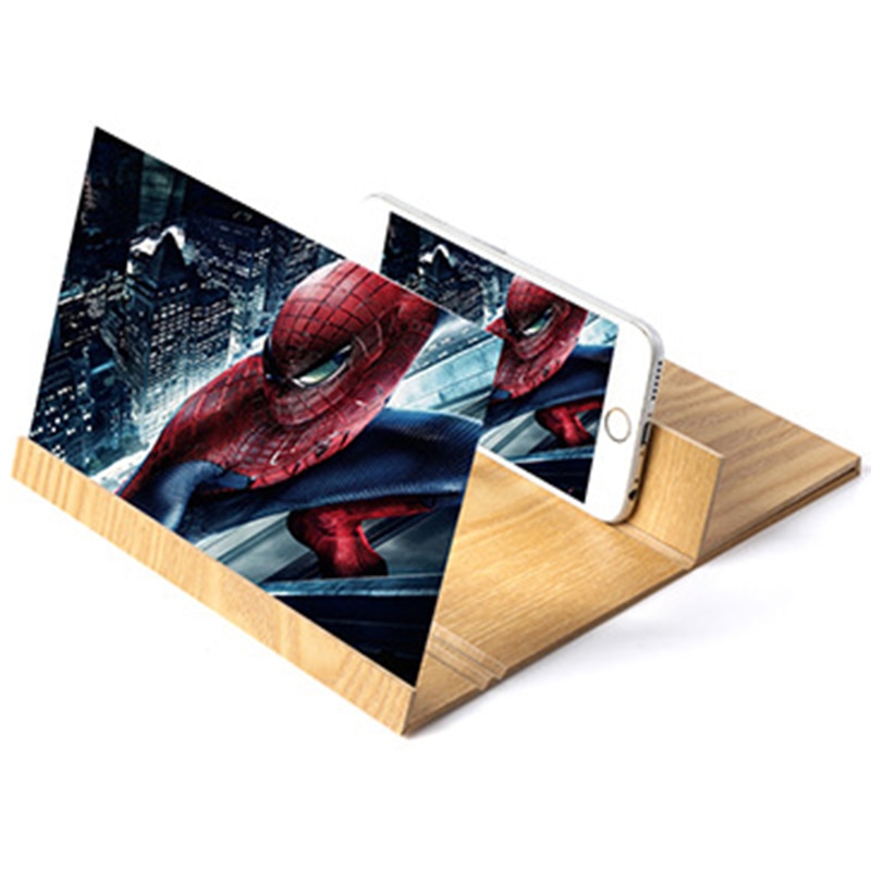 12 Inch Stereoscopic Amplifying Desktop Wood Brack... – Vicedeal