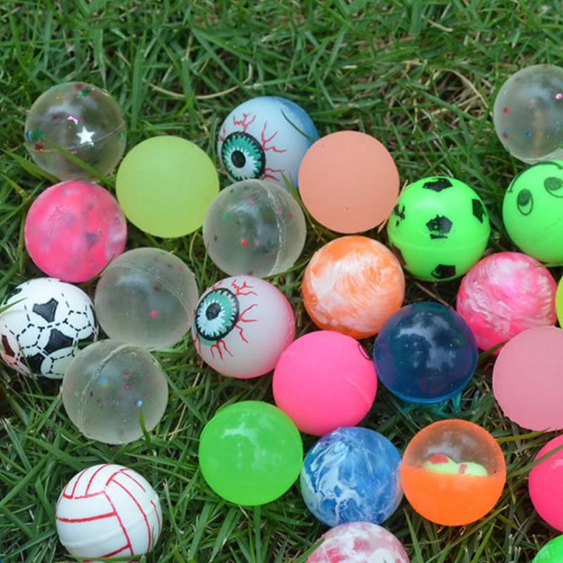 100 Pcs Children Toy Bouncing Balls Rubber Bath To... – Grandado