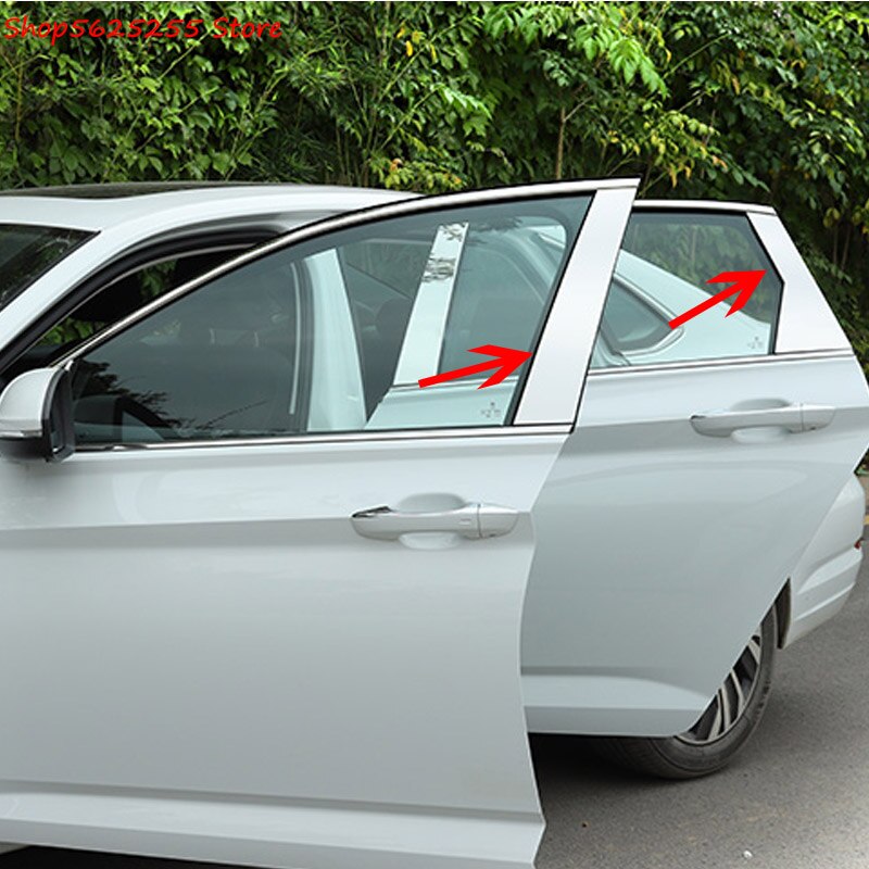 Car Center Pillar Sticker Carbon Fiber Pattern B P... – Grandado