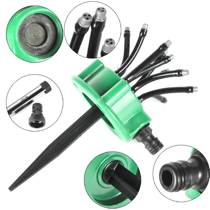 BORUiT Irrigation Noodle Head Flexible 360 Degree ... – Vicedeal