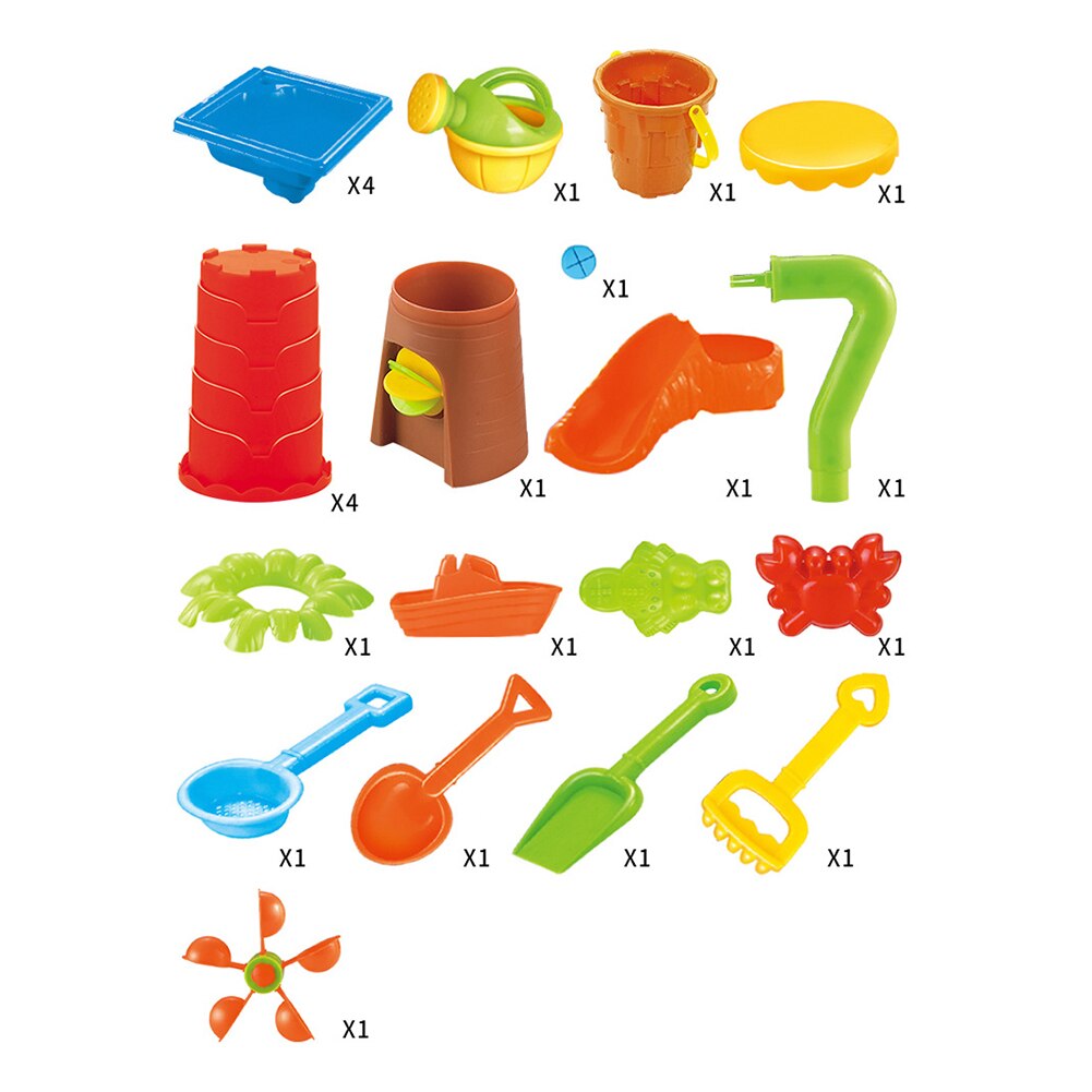 Garden Sandglass Play Summer Sand Table Seaside Bu... – Vicedeal