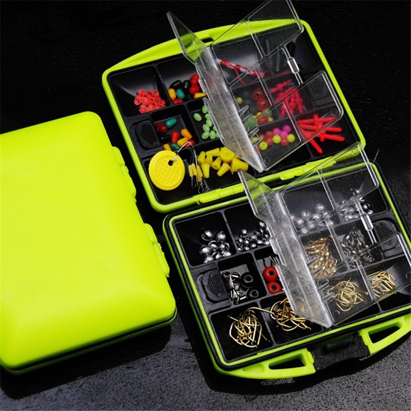 100 Pcs/Box Rock Fishing Set Fishing Tackle Box Sw... – Grandado