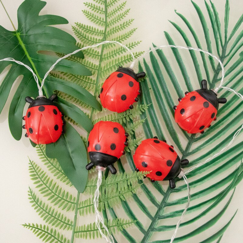 LED Animal Seven-star Ladybug Light String Beetle ... – Grandado