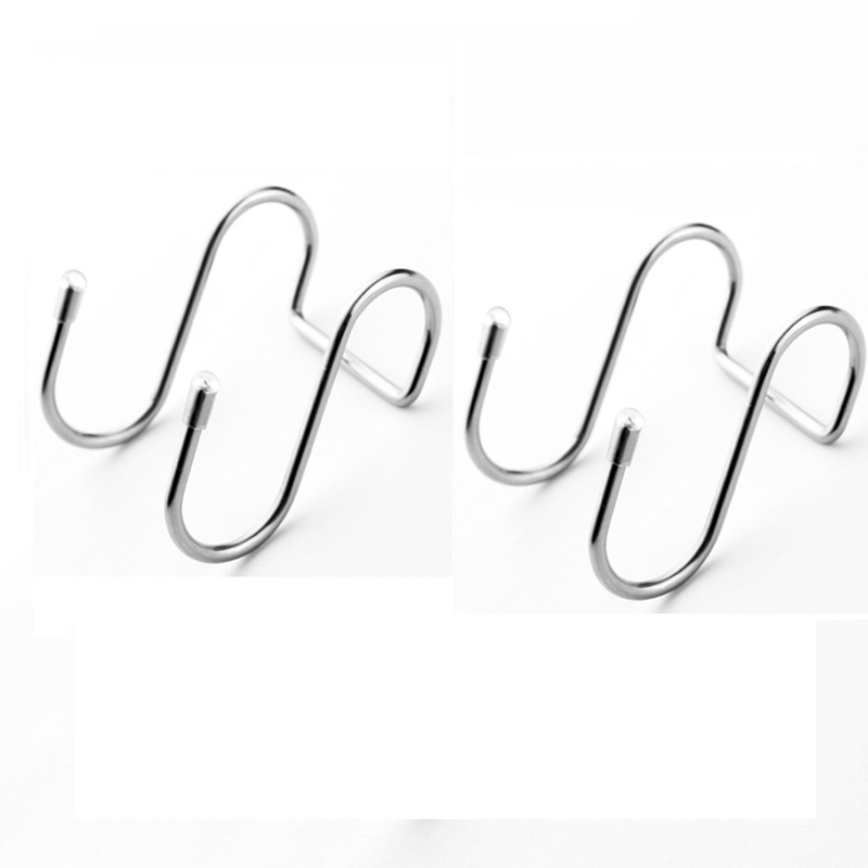 304 Stainless Steel S-shaped Double Storage Hook f... – Vicedeal