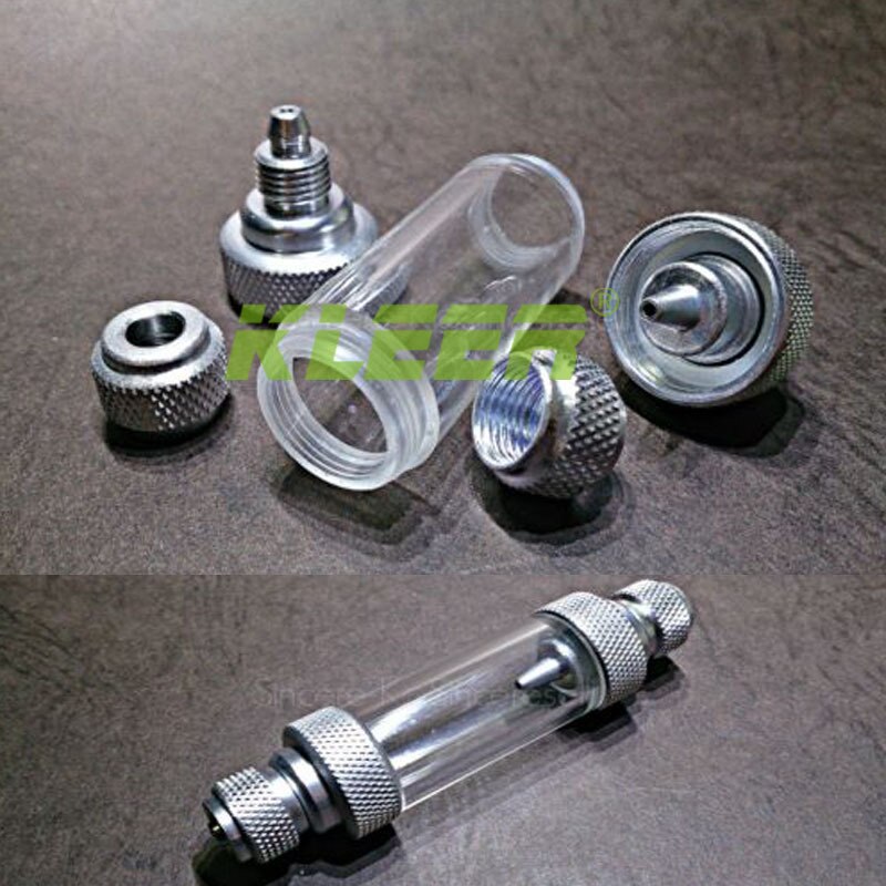 Double head planted tank Brass CO2 Bubble Counter ... – Vicedeal