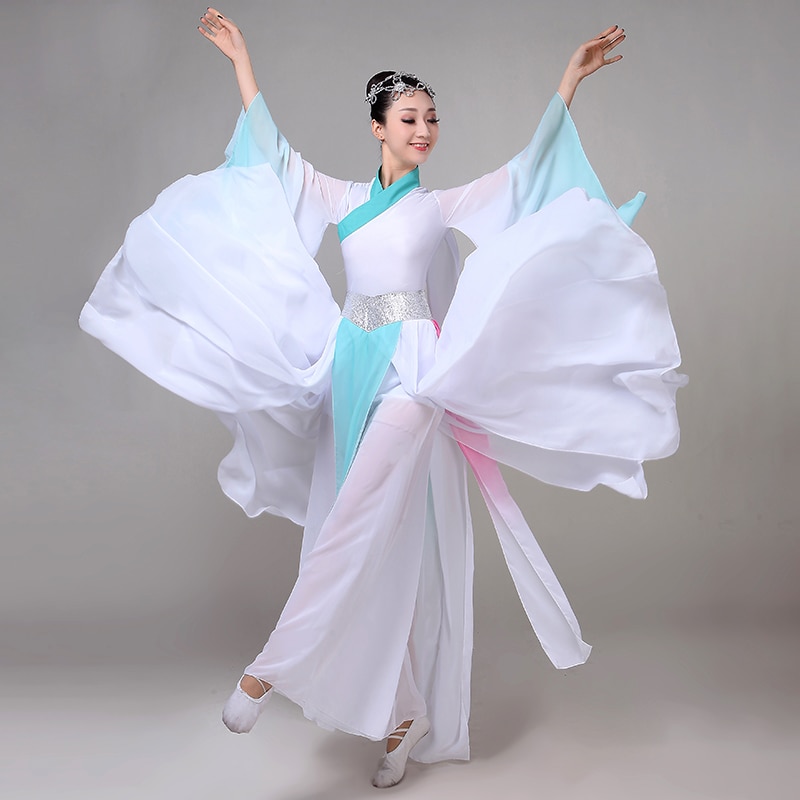 Chinese Hanfu classical dance costume female Chine... – Grandado