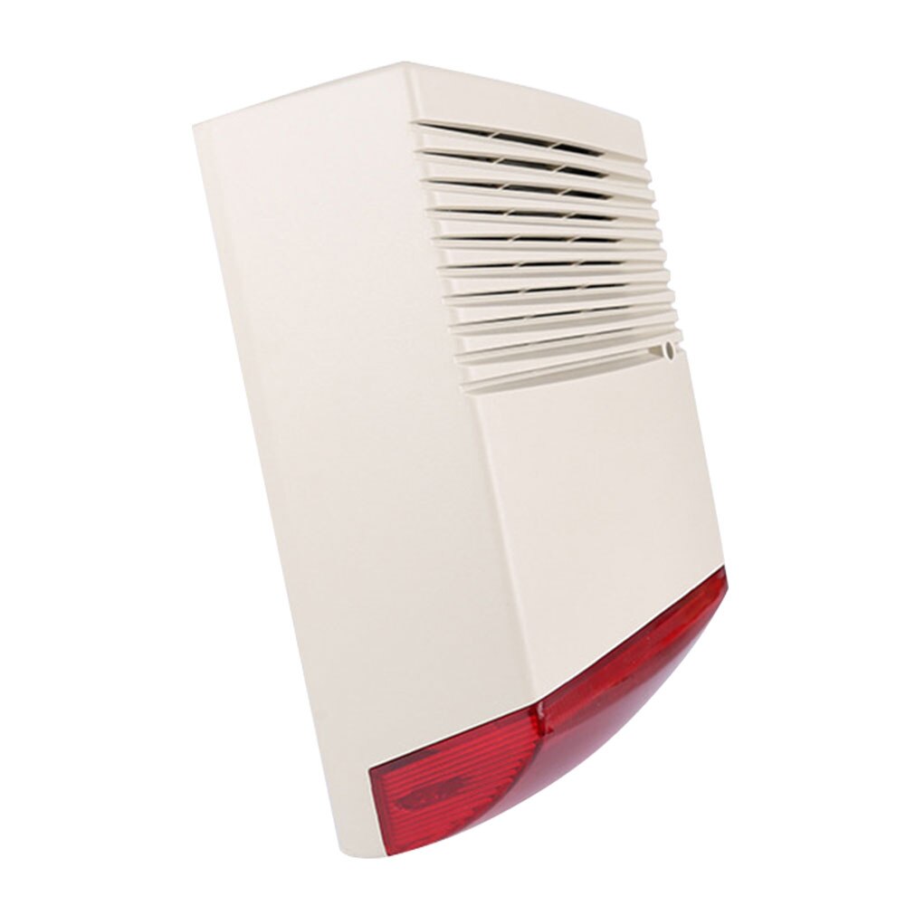 Smoke Speaker Wired Strobe Home Alarm Siren Compac... – Grandado