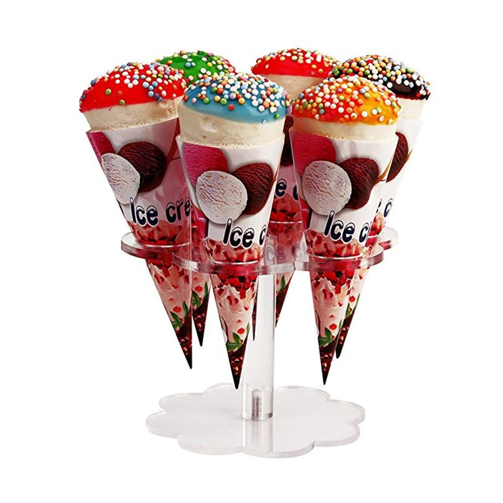 6 gat Acryl Cake Server Cupcake Display Stand Loll... – Vicedeal