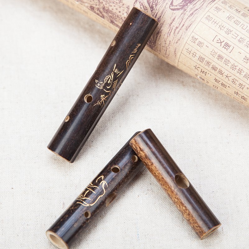 3Pcs/set Hand Carved Piccolo Bamboo Material Birds... – Grandado