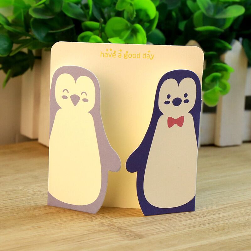 5 stk \"med dig\" hyggeligt lille dyr lykønsknings... – Vicedeal