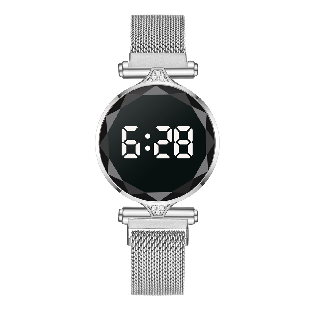 Relojes de lujo con imán Digital para mujer, reloj... – Grandado