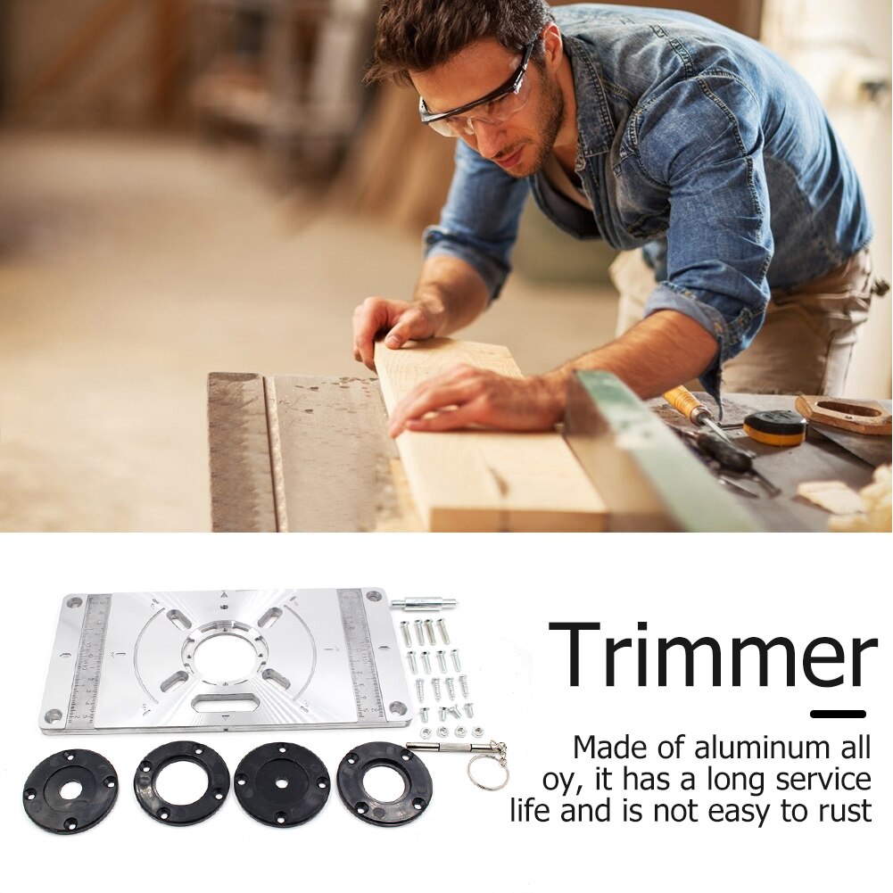 Multifunctionele Router Tafels Insert Platen Houtb... – Grandado