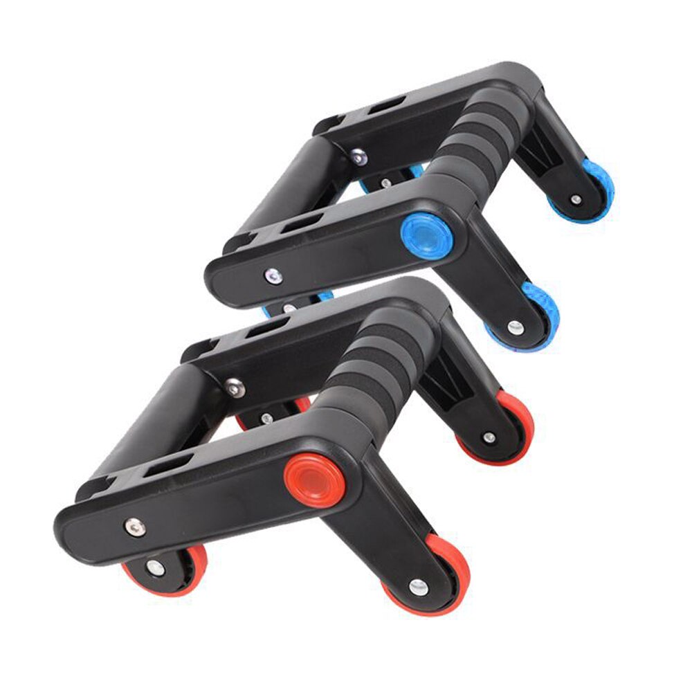 2pcs 4 Wheels Power Roller Abdominal-Muscle Gym-Bu... – Grandado