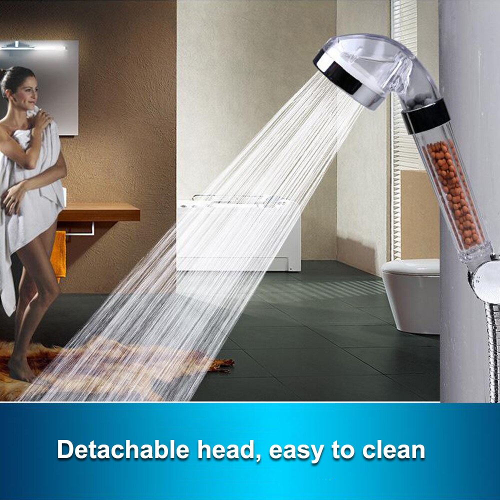 Håndholdt brusehoved højtryksfilter bad sprinkler ... – Grandado