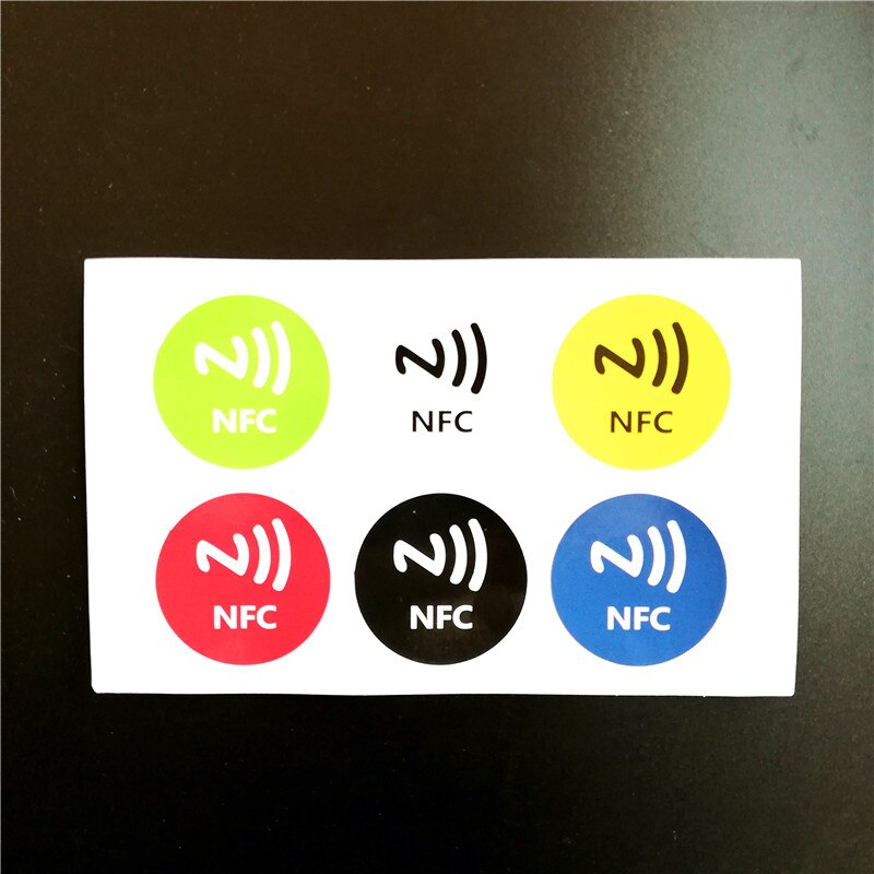 6Pcs 13.5MHZ UID Changeable MF S50 1K NFC Sticker ... – Grandado