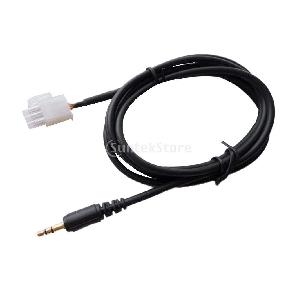 3.5mm Motorcycle AUX Audio Cable Male Line 3-PIN F... – Grandado
