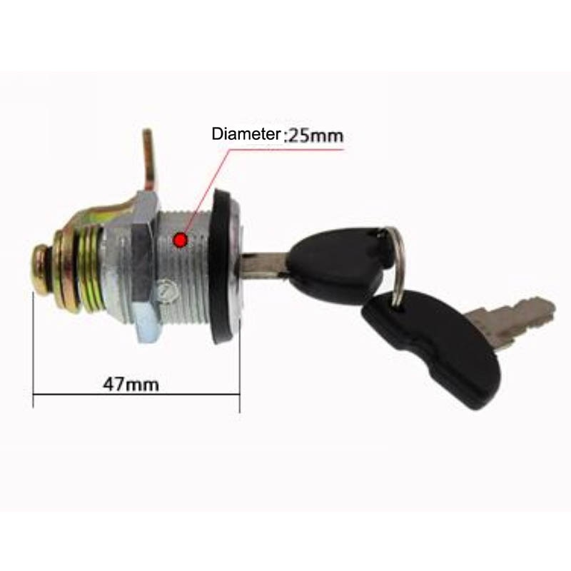 Vervanging Lock Voor Top Case Case Lock Znen Scoot... – Vicedeal