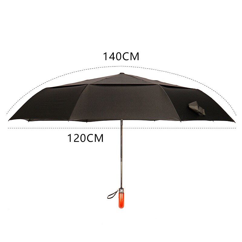 Double Layer Ventilated Windproof Umbrella Big 120... – Vicedeal