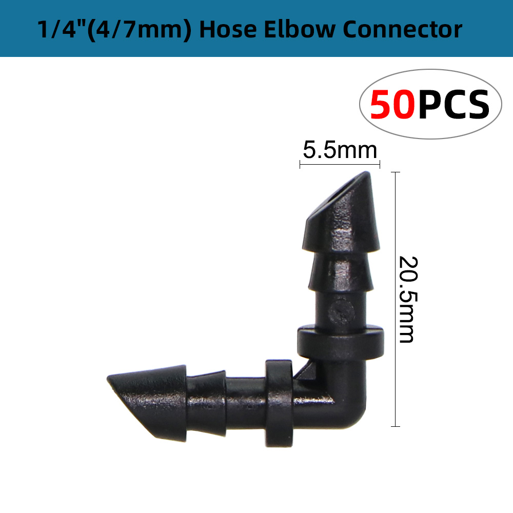 50-200 Stuks 1/4 ''Slang End Plug 4/7Mm Watering C... – Vicedeal