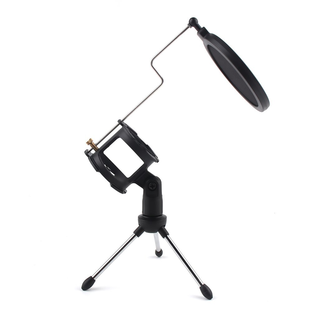 Micro Trépied Support de Bureau Pliable Microphone... – Grandado