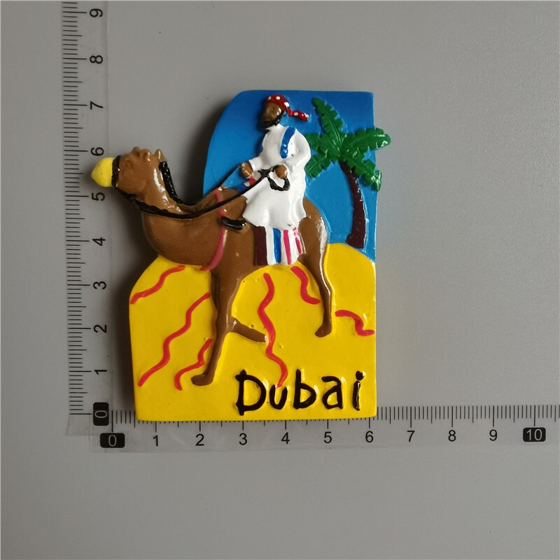 Middle East Dubai Fridge Magnets Tourist Souvenirs... – Grandado