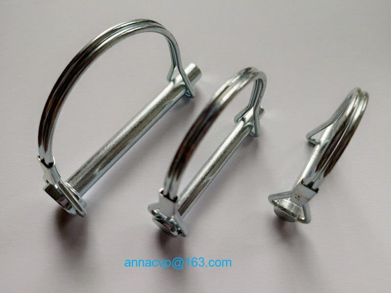 ROUND WIRE LOCK PINS 6.3MM BRIGHT ZINC PLATED, ROU... – Grandado