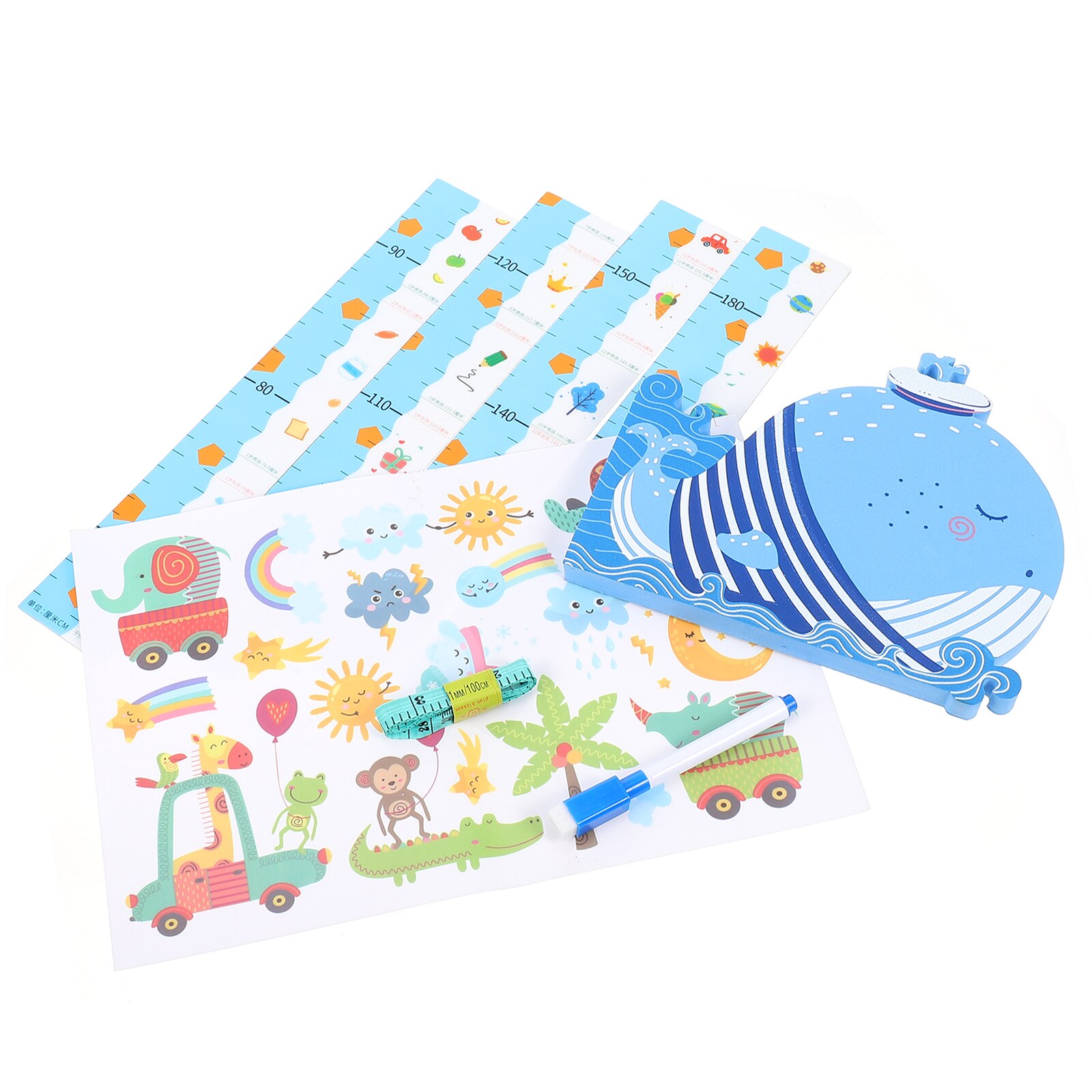 1 Set of Kids Growth Height Chart Kids Height Meas... – Grandado