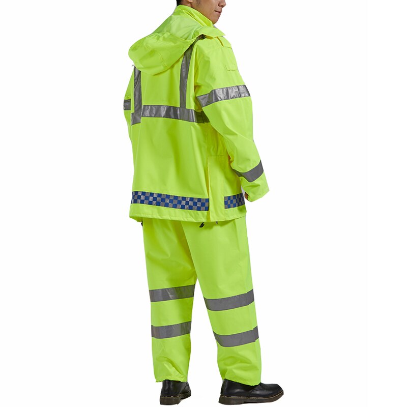 150D Oxford+ PVC Polyester Raincoat Rain Suit for ... – Grandado