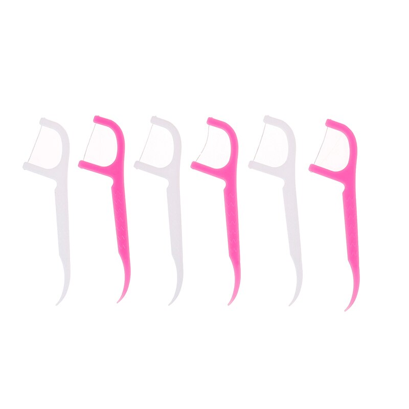50 Pc Disposable Dental Flosser Interdental Brush ... – Grandado