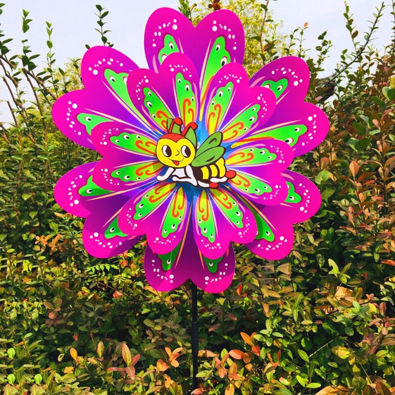 Insect Windmill Wind Spinner Bee Butterfly Kids Ch... – Grandado