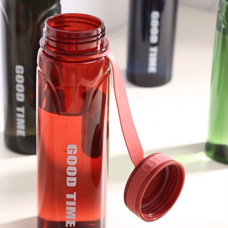 550ML Colorful water bottle Sports plastic Leakpro... – Grandado