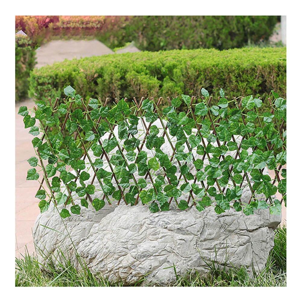 Fence Handmade Plant Telescopic Wood Fencing Mall ... – Grandado