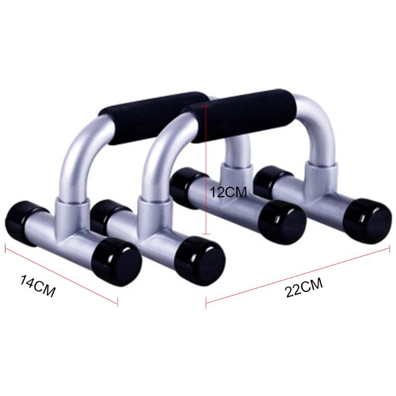 Non Slip Push Up Bracket Bar Sports I Type Hand Ha... – Grandado