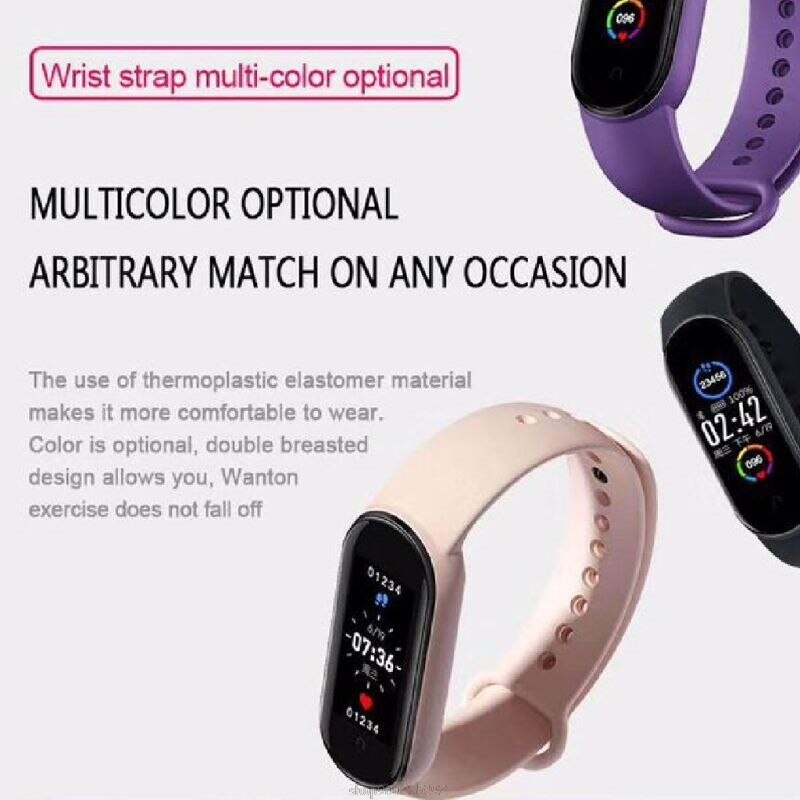 M5 Sport Fitness Tracker Smartband Smart Bracelet ... – Vicedeal