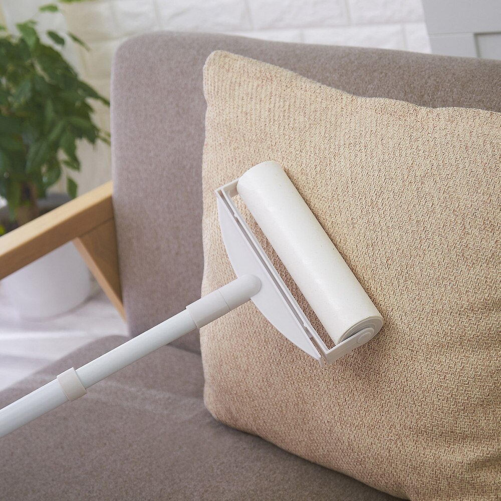 Long Handle Tear-off Sticky Paper Roller Floor Sti... – Grandado