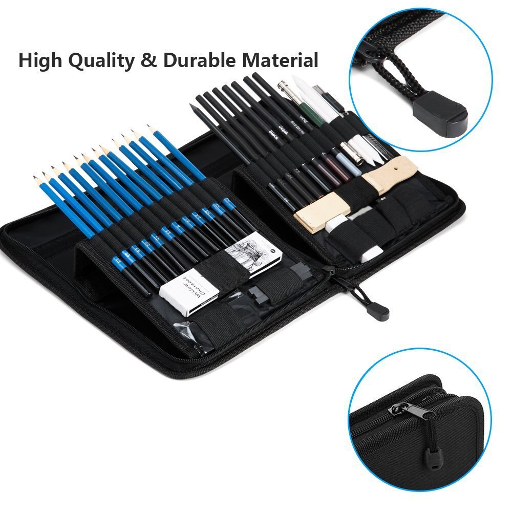 33/40/48 IN 1 Professionele Hout Schets Houtskool ... – Grandado 33/40/48 IN 1 Professionele Hout Schets Houtskool ... – Grandado