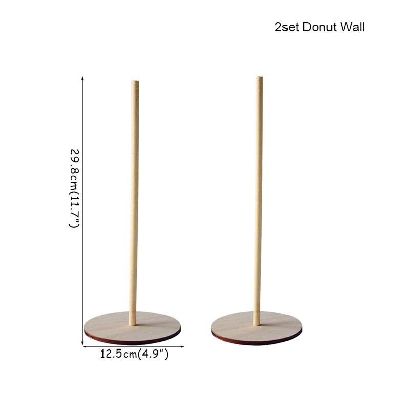 Wedding Decoration Donut Wall Donuts Wooden Stand Grandado