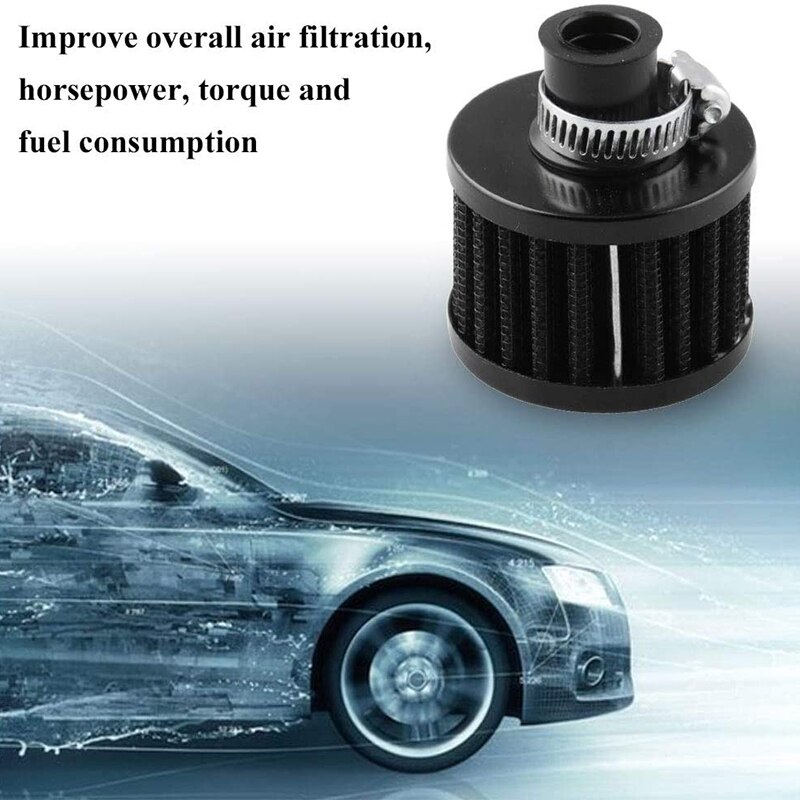 Universal Black Interface Motorfiets Air Intake Fi... – Vicedeal