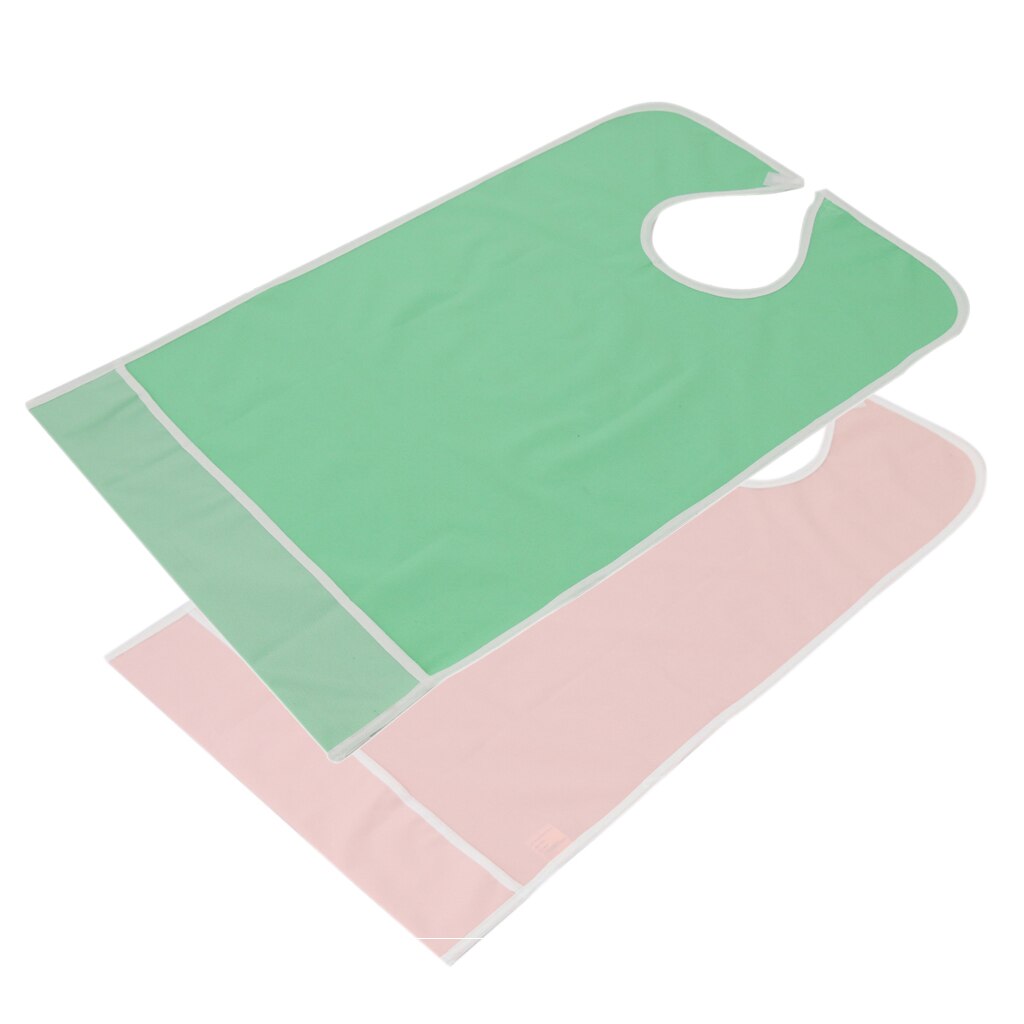 2 x Patients Feeding Bib Clothing Protector Elderl... – Grandado
