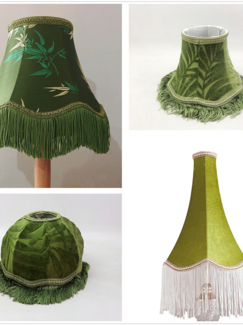Europese Retro Tafellamp Stof Lampenkap Hars Slaap... – Vicedeal