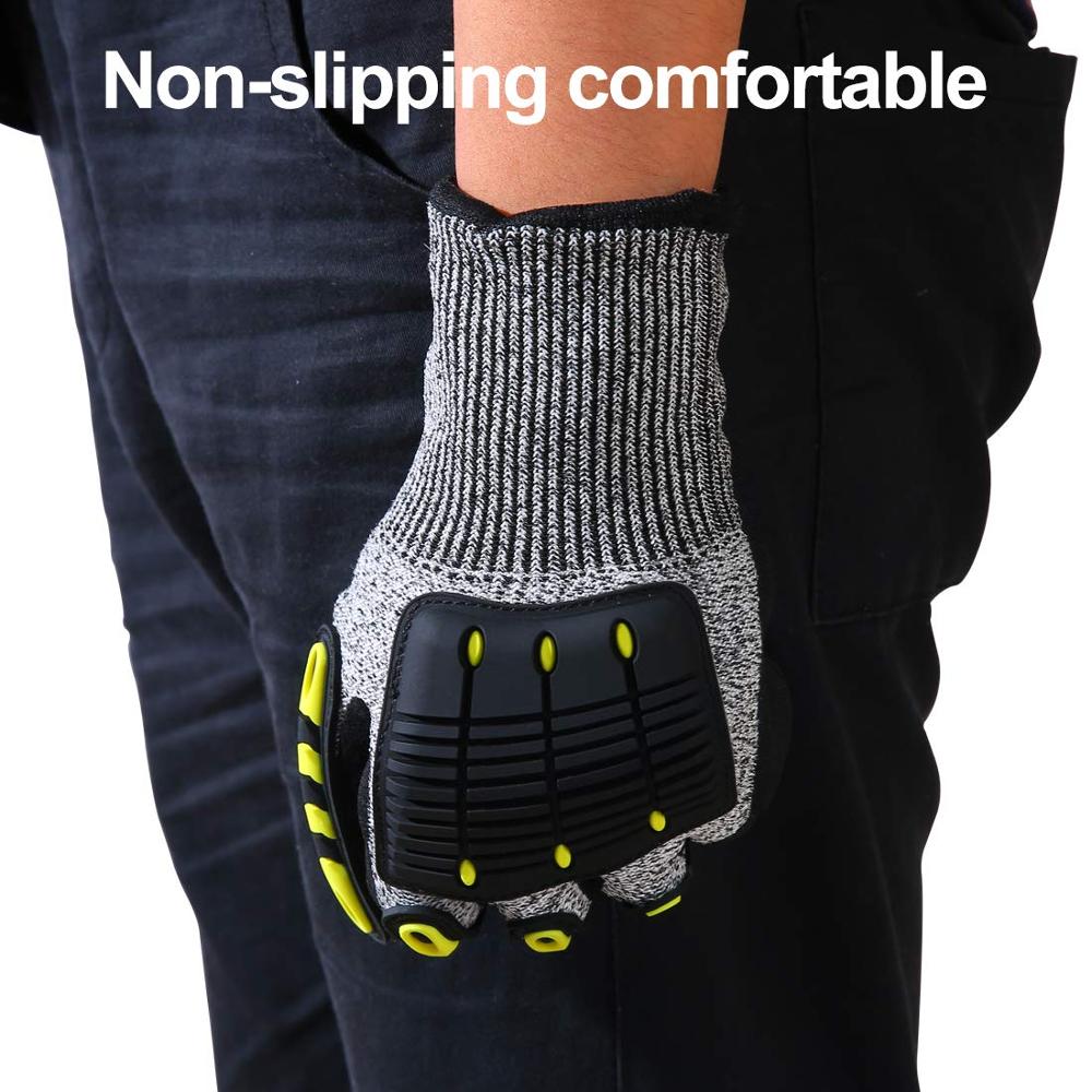 Durable Cut Resistant Gloves Anti Impact Vibration... – Vicedeal