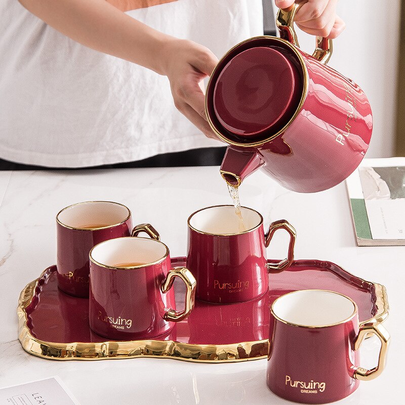 europäisch irregulär Phnom Penh Keramik Kaffee Tas... – Grandado