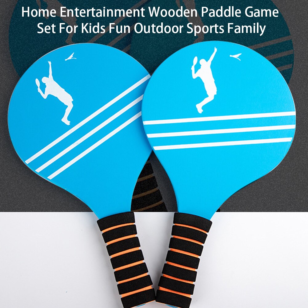 Wooden Paddle Game Set Indoor Fun For Kids Home En... – Grandado