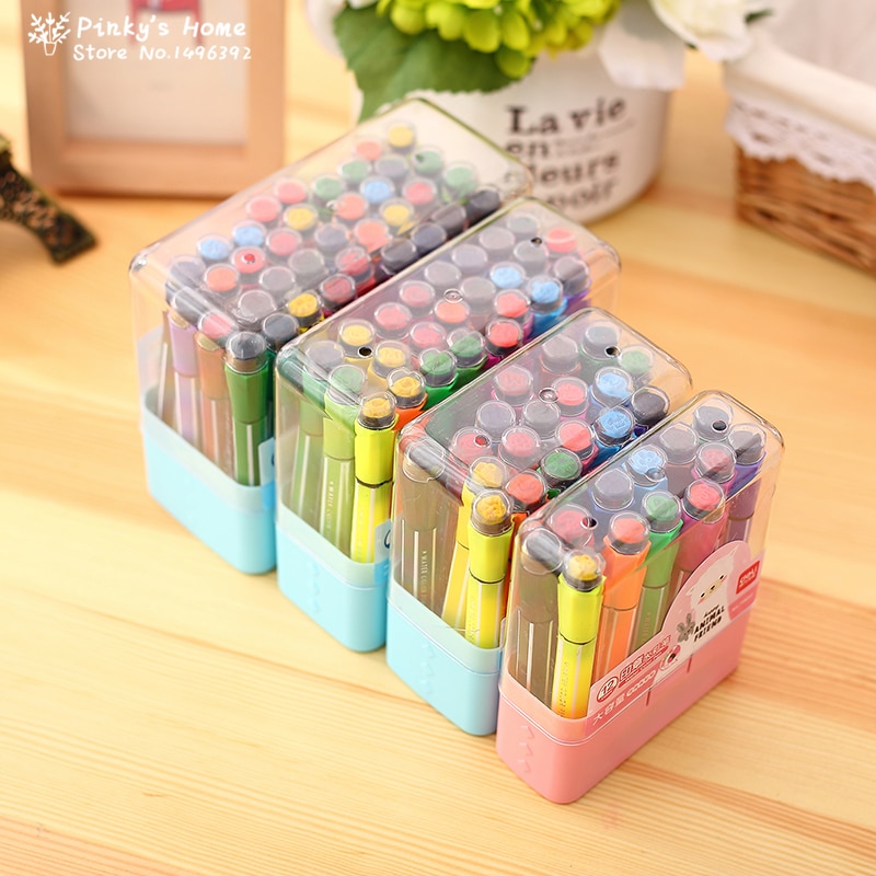 Cute Kids Drawing Pens Stamp Children Washable Wat... – Vicedeal