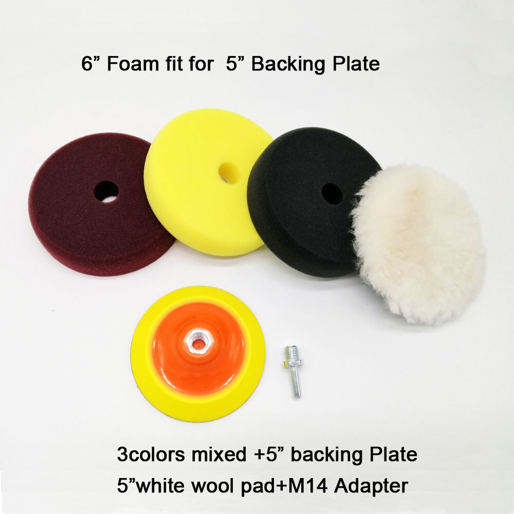 5Inch Polishing Pad Buffing for DA Polisher 125mm ... – Grandado