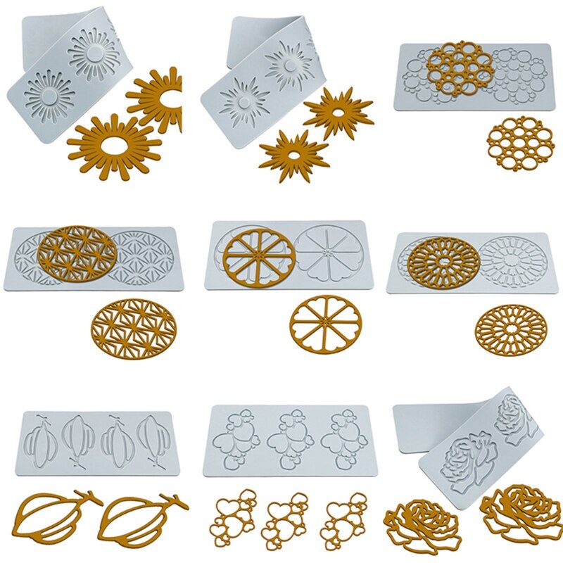 Silicone Pad Fondant Moulds Decorating Tools Bakin... – Vicedeal