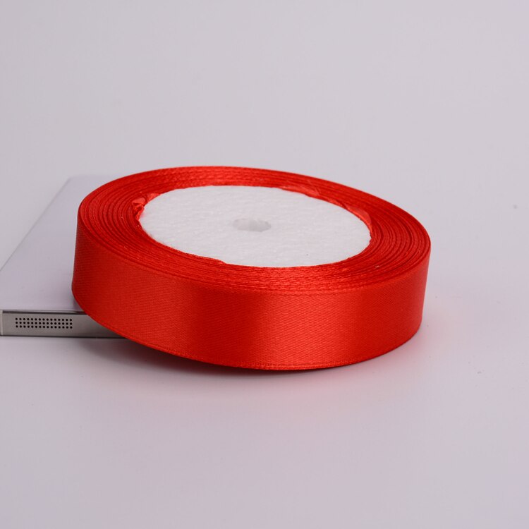 Red Satin Ribbon 25 Yards 6mm-75mm Packing Materia... – Grandado